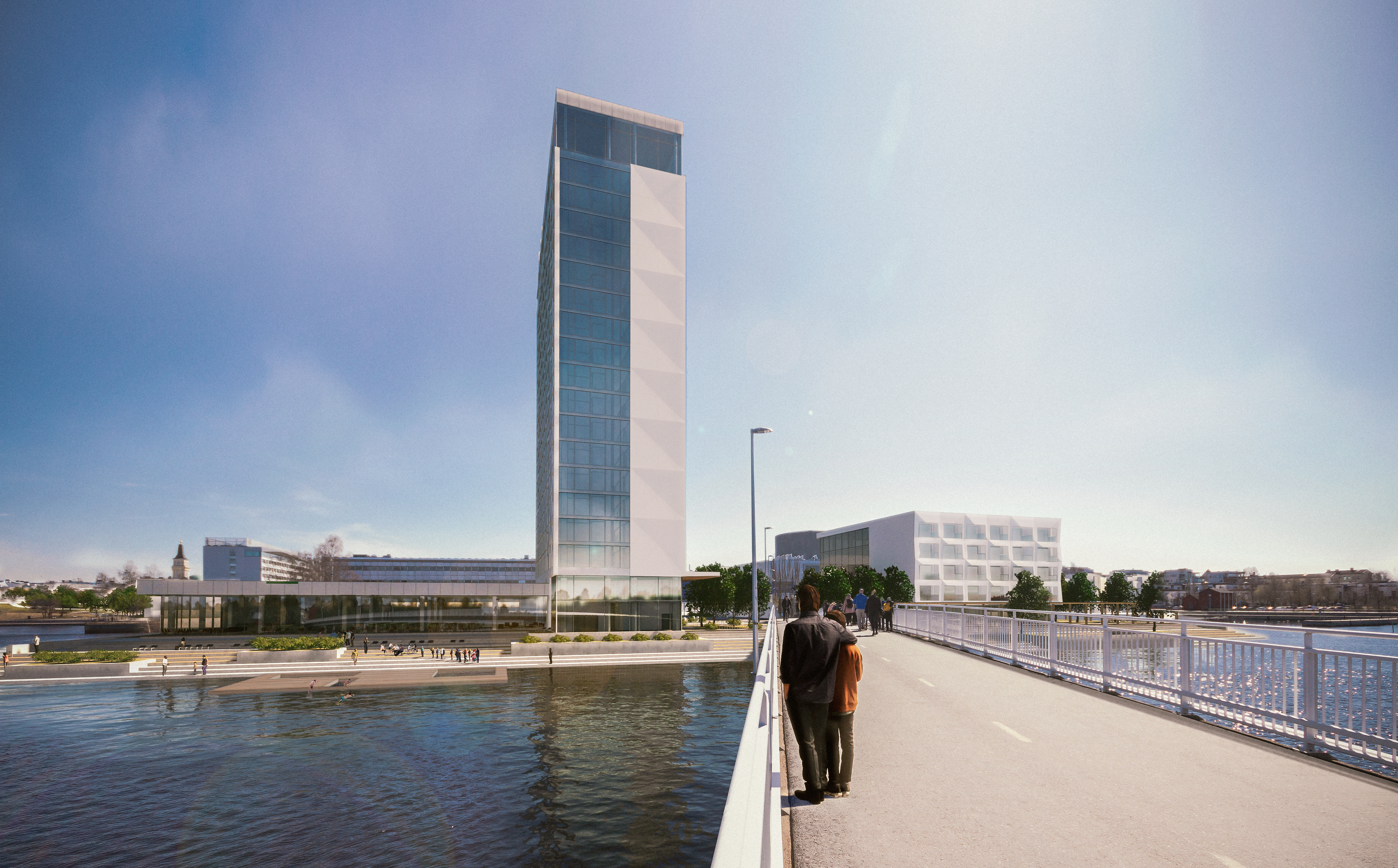 Ouluun suunniteltu Terwa Tower etenee, kaava kaupungin käsittelyssä ...