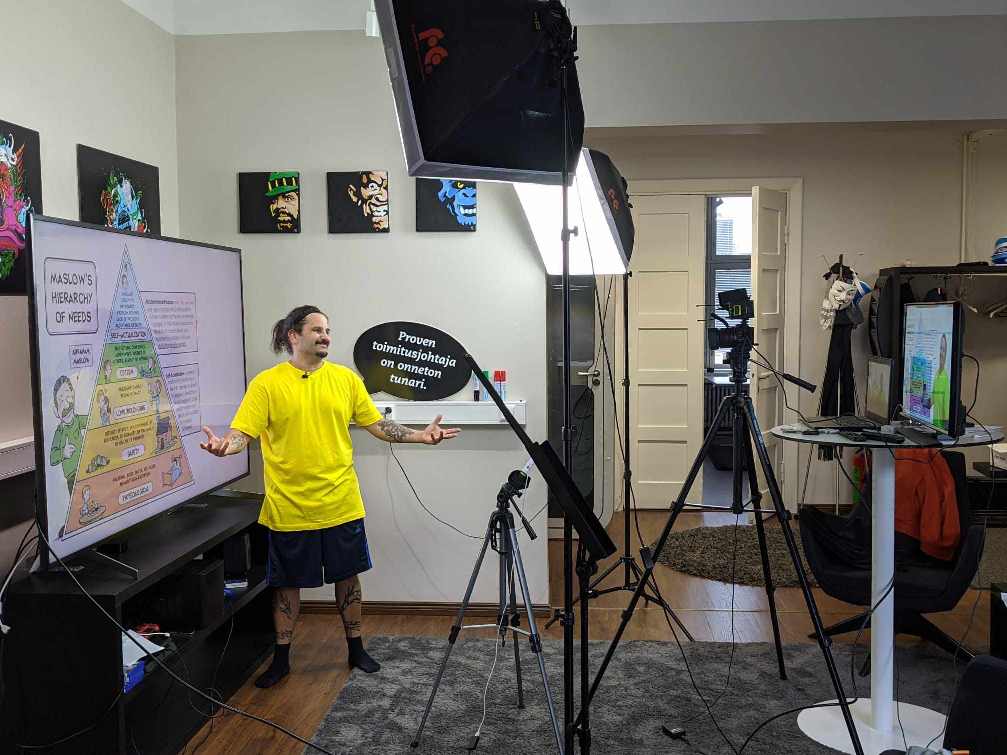 Kriisin keskellä koomikko Peter Sapiano kysyi itseltään yhden ...