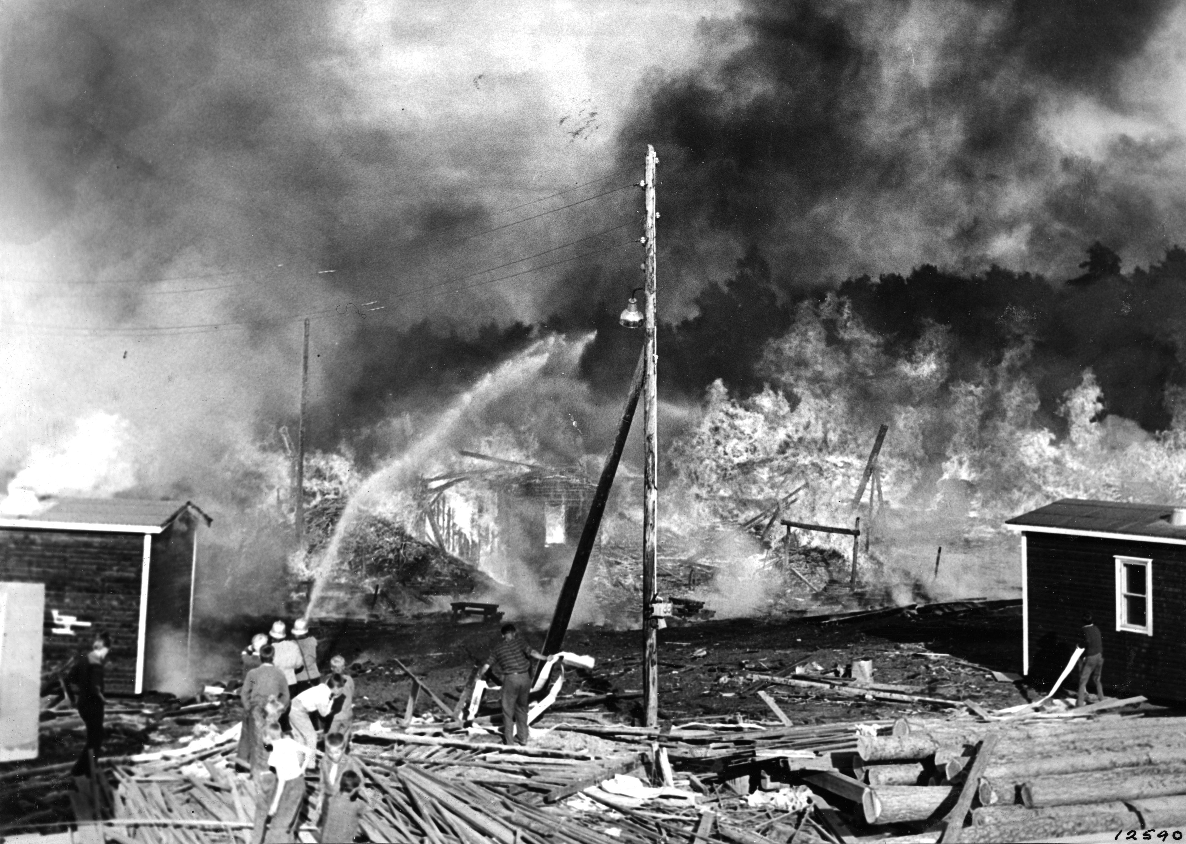 Tulipalot Oulussa menneinä vuosikymmeninä | Kaleva