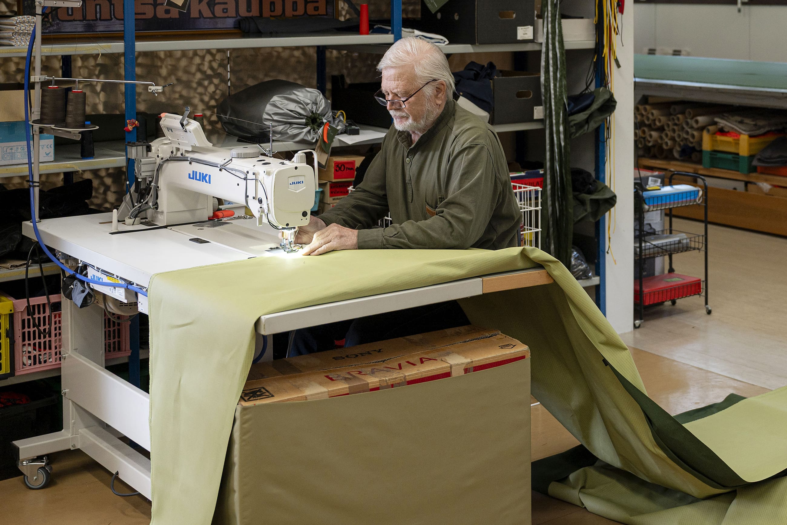 Tuntsa-kotia Sallassa valmistava Heimo Hautajärvi on turhaan etsinyt ...