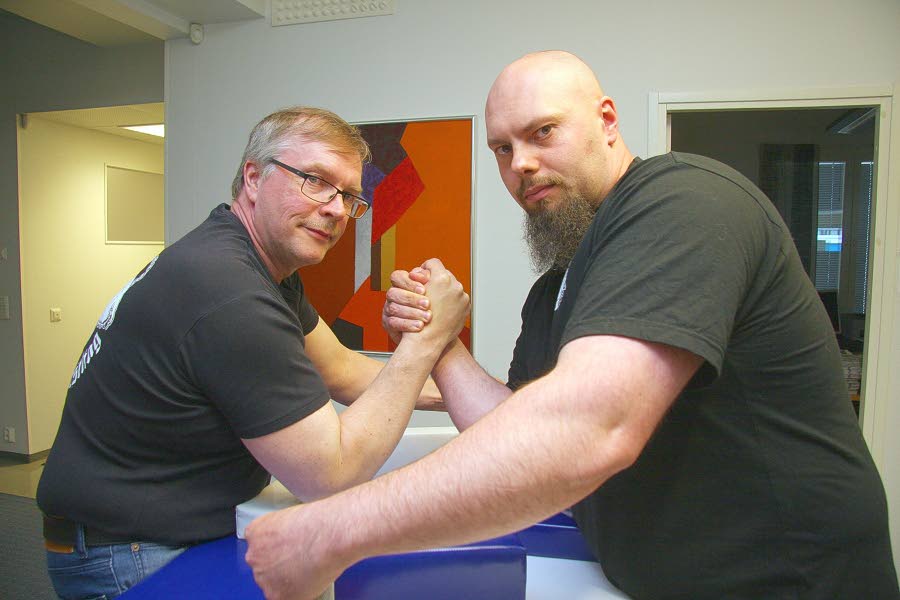 Kimmo Kurtti väänsi kättä Suomen mestariksi | Kaleva