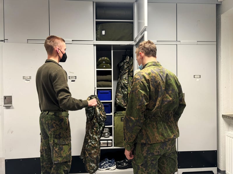 Alokas, löytyyhän sinulta nämä varusteet ennen asepalvelusta ...