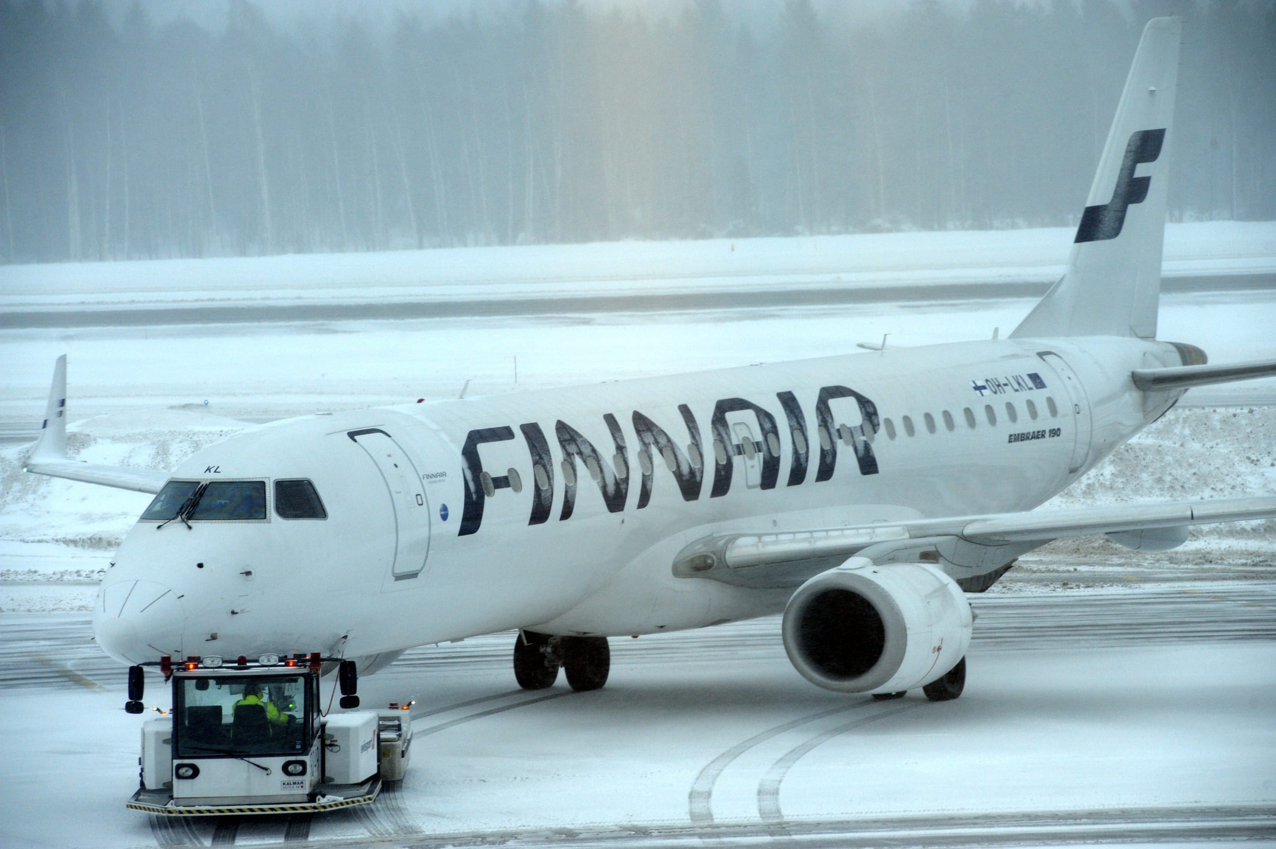 Finnair perui kolme Kittilän-lentoa kovan pakkasen takia | Lapin Kansa
