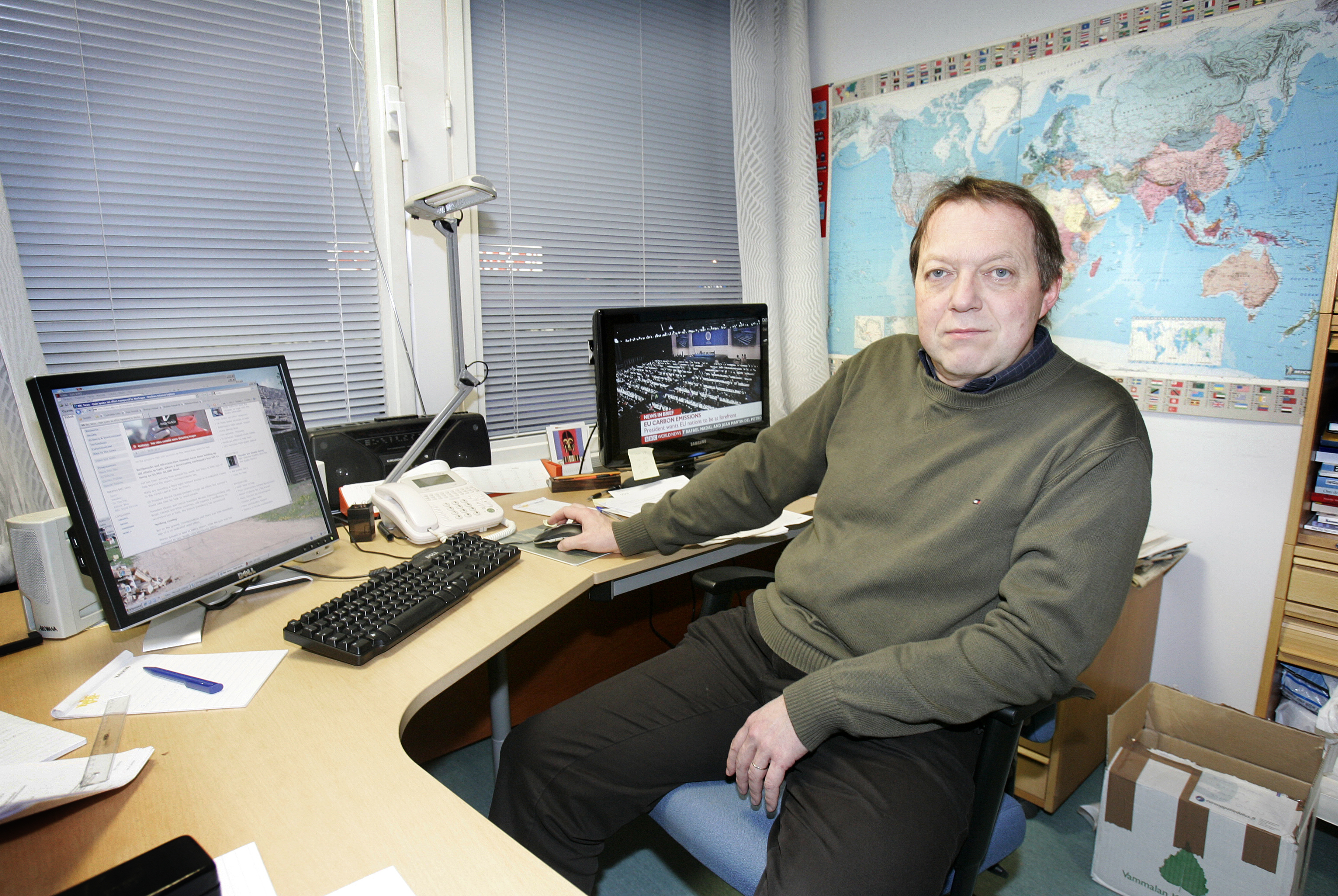 Kalevan Markku Heikkilä oli aluksi ainoa toimittaja arktisissa ...