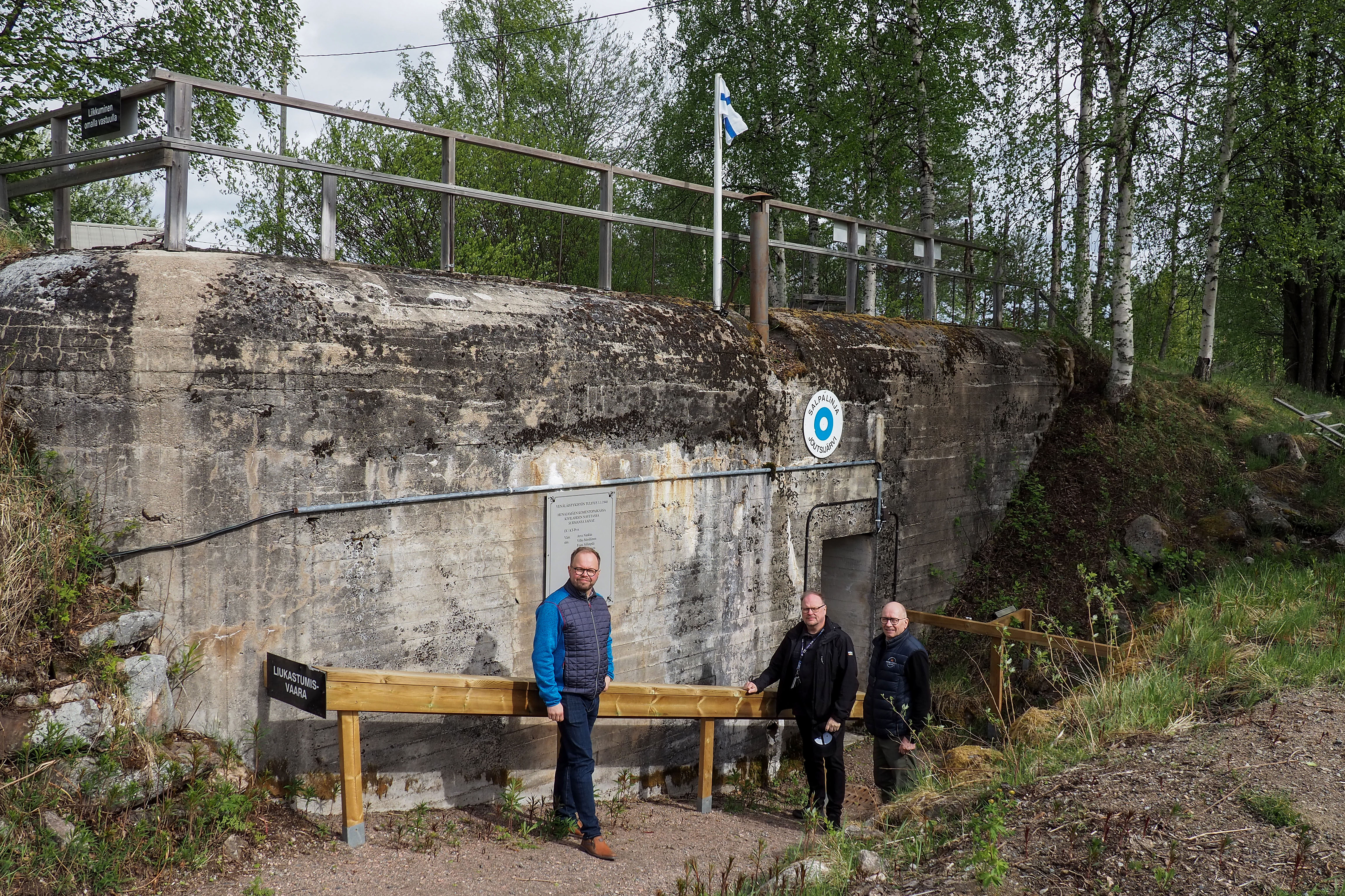 Joutsijärven museobunkkeri kunnostettiin – katto ja seinät rakennettiin ...