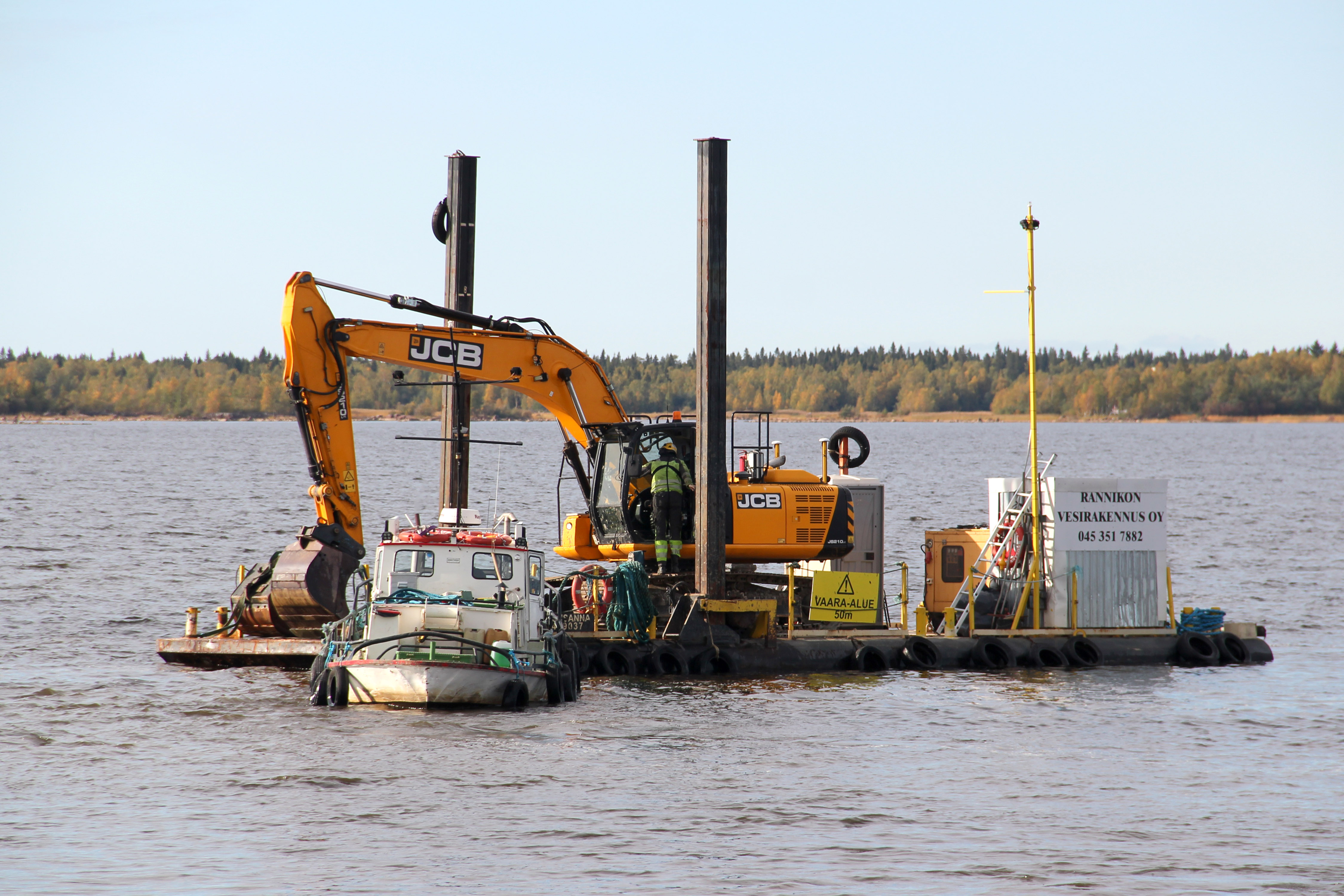 Simojoen suistoalueen ruoppaus puolivälissä – työt jatkuvat ensi vuoden ...