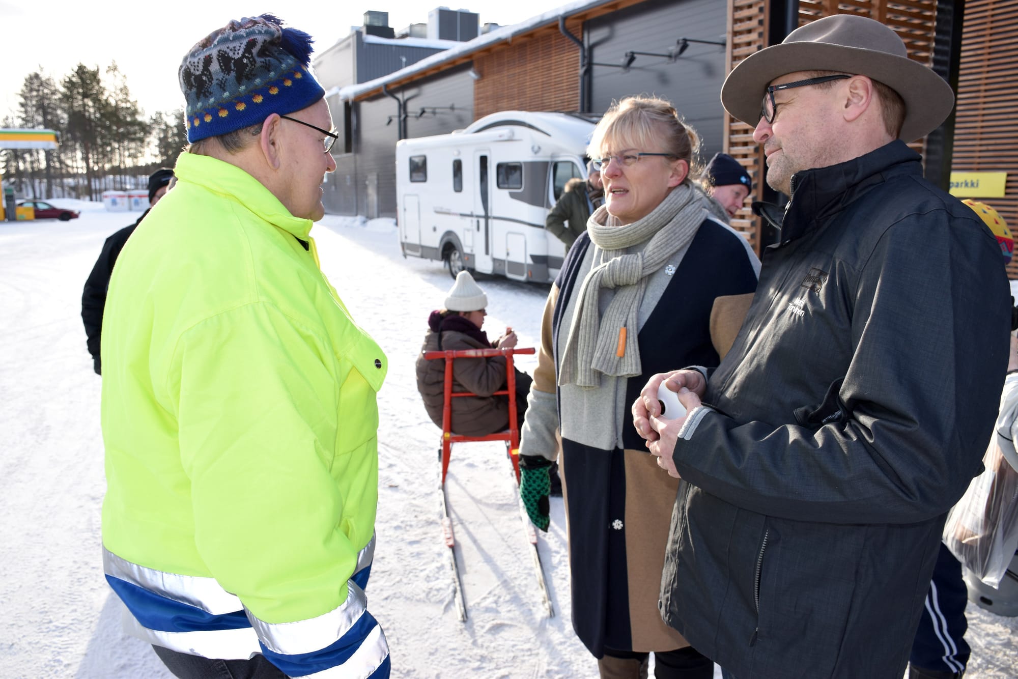 Sosiaali-ja terveysministeri Pirkko Mattila kiitteli Posion päättäjiä ...