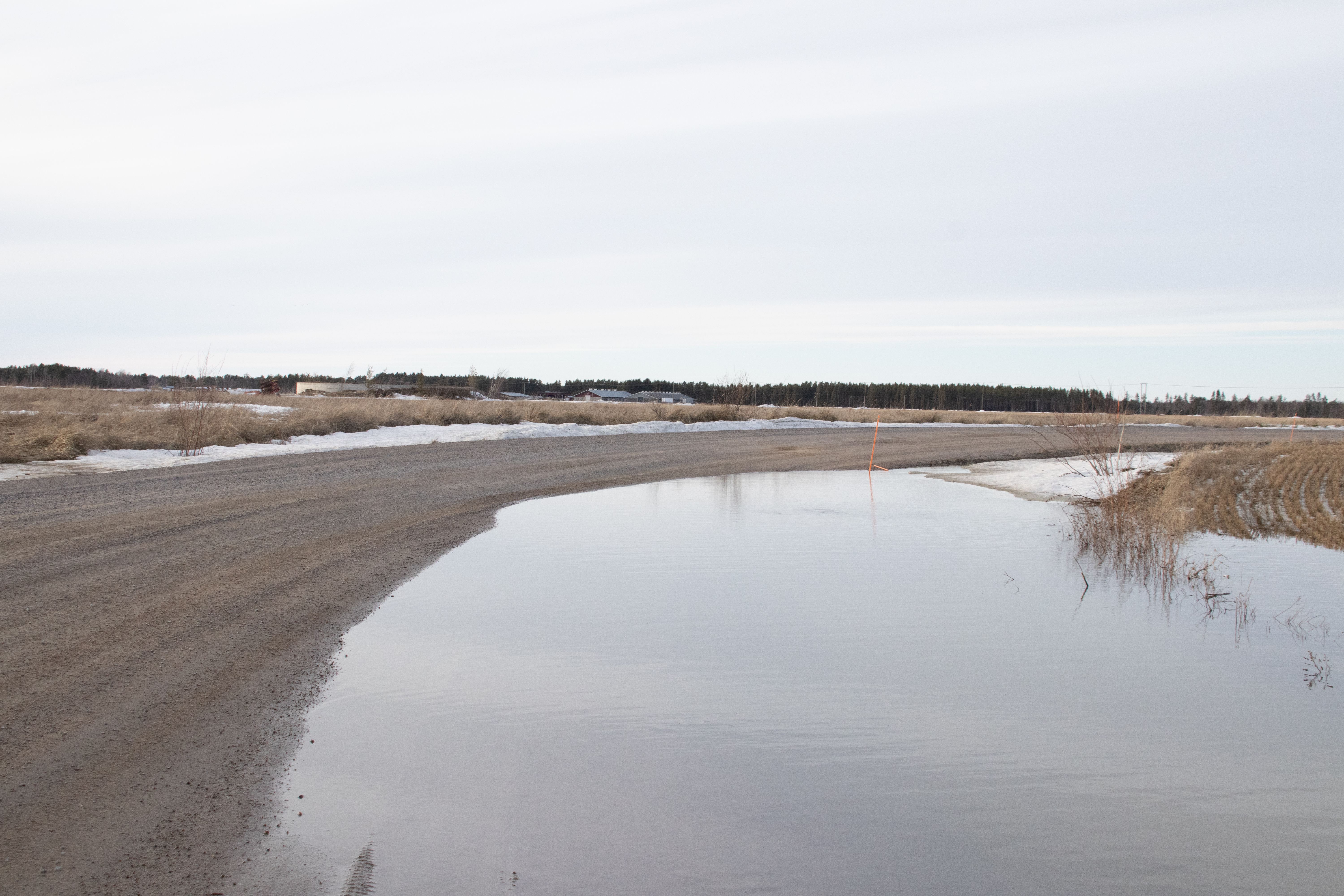Tulvat aiheuttivat perjantain vastaisena yönä töitä Pohjois-Pohjanmaan ...
