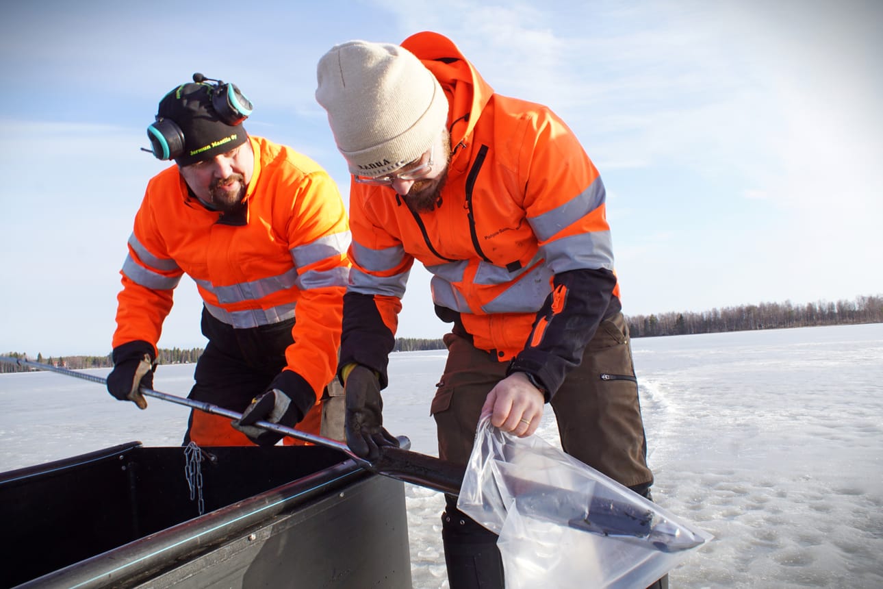 Sarajärven pohjanäytteet tutkittaviksi – järven syvänteessä savipohja ...