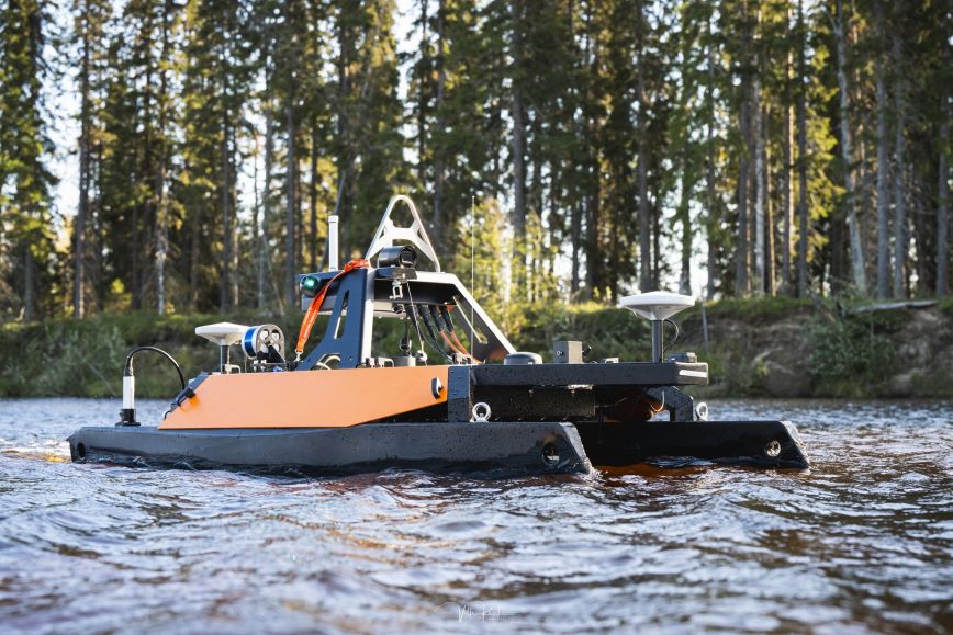 Robottivene ja vedenalainen drooni tutkivat Tenoa ja kolmea muuta jokea ...