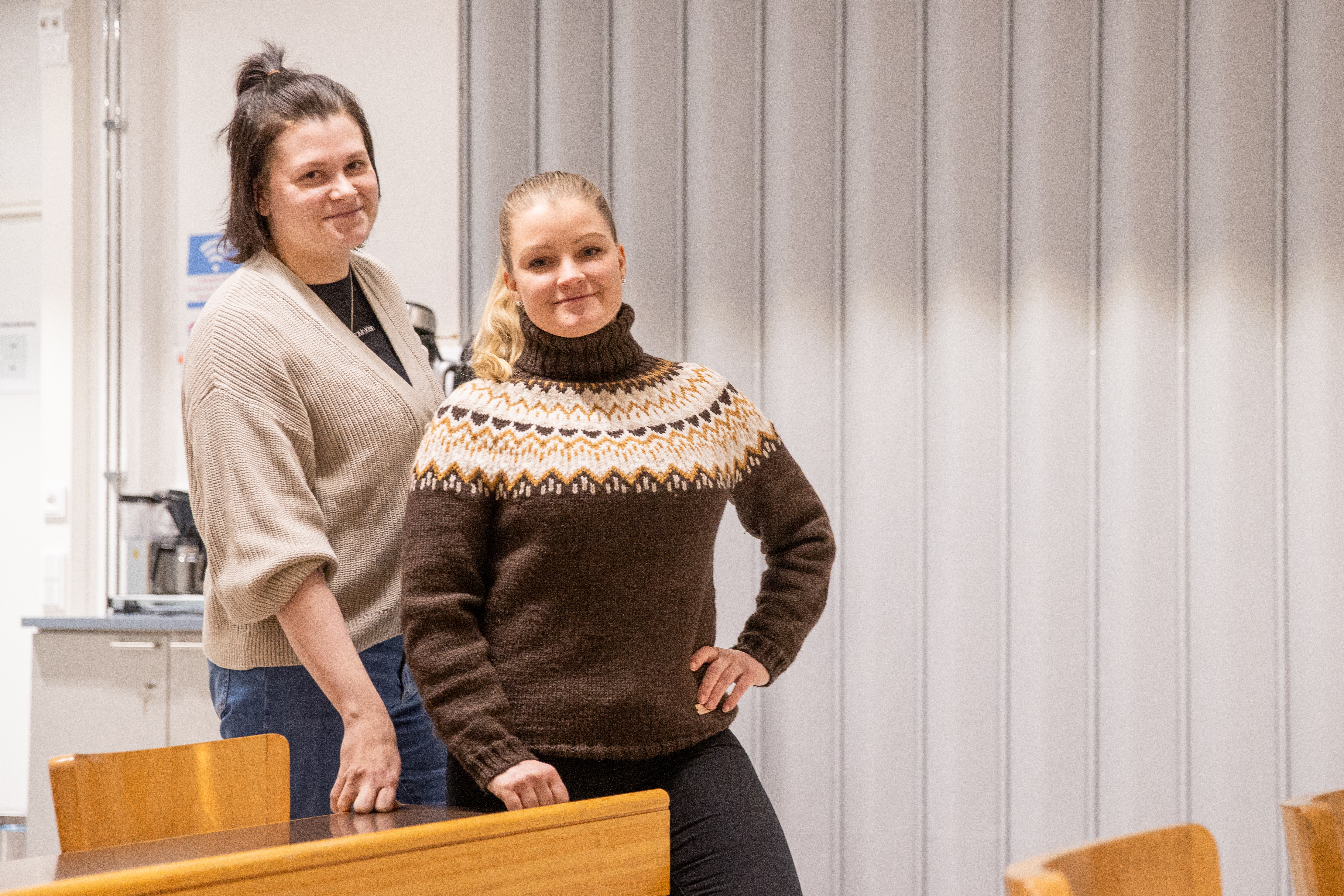 Kaksi vuotta sitten avatun Kumppanuustalo Nuotan tilat käymässä ...