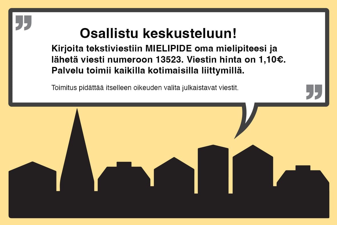 Tätä mieltä tänään: "On ihmeellistä, miten Suomessa eletään aina yksi ...