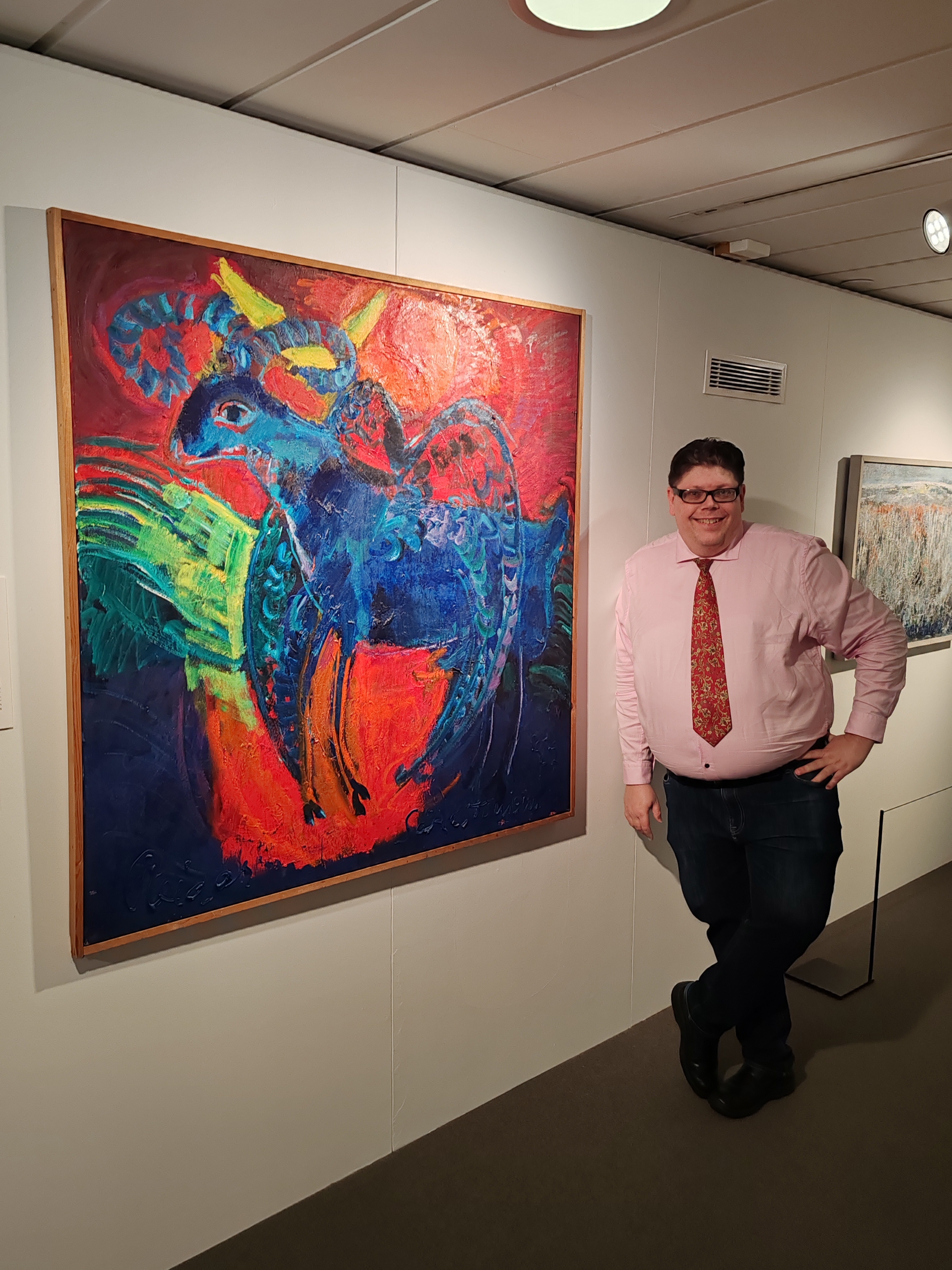 Lääkäri Timo Korkiamäen lastenhuoneen seinällä roikkuu Picasso ...