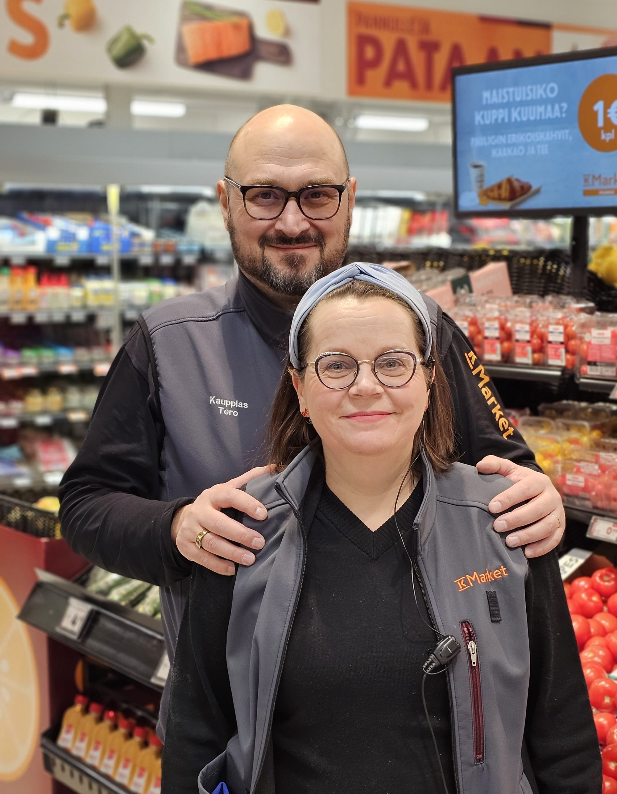 Posion K-market Muikun kauppiaat vaihtuvat – Tero ja Virpi Micklin ...